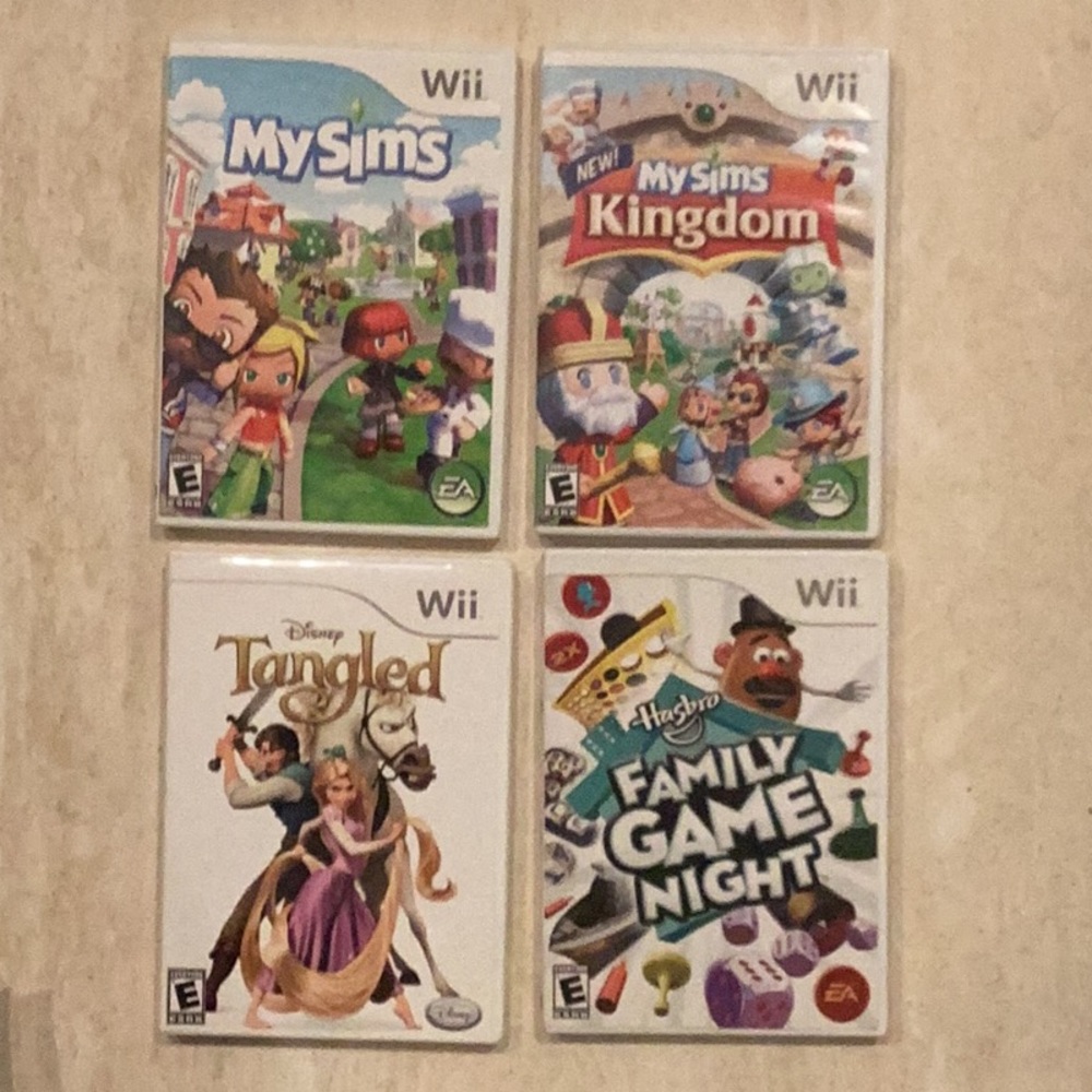 Mysims Nintendo Wii & Mysims Kingdom Wii & Disney Tan… - Gem